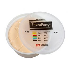 Theraputty exercise putty, tan, 1 pound