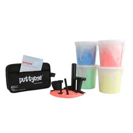 Puttycise theraputty set, medium, 5 tools, 4 5lb theraputty exercise ...