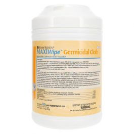 Hsi maxiwipe cloth disinfectant large canister 12 cn/ca