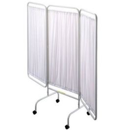 3 panel privacy screen with casters, color choice